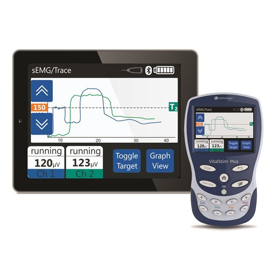 Chattanooga VitalStim Plus Electrotherapy and sEMG Biofeedback System ...