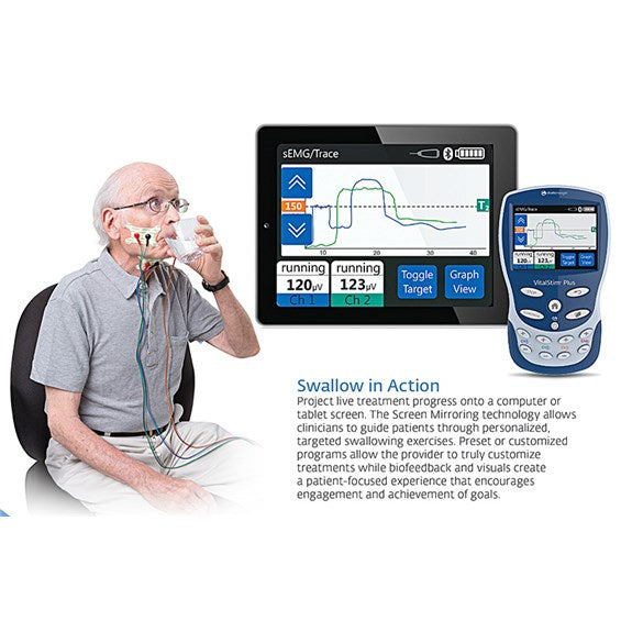 Chattanooga VitalStim Plus Electrotherapy and sEMG Biofeedback System ...